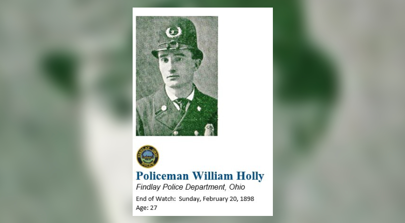 Findlay Police Department Remembers Fallen Officer - 106.3 The Fox