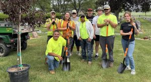 City Employees Participate In Tree Planting Workshop - 106.3 The Fox